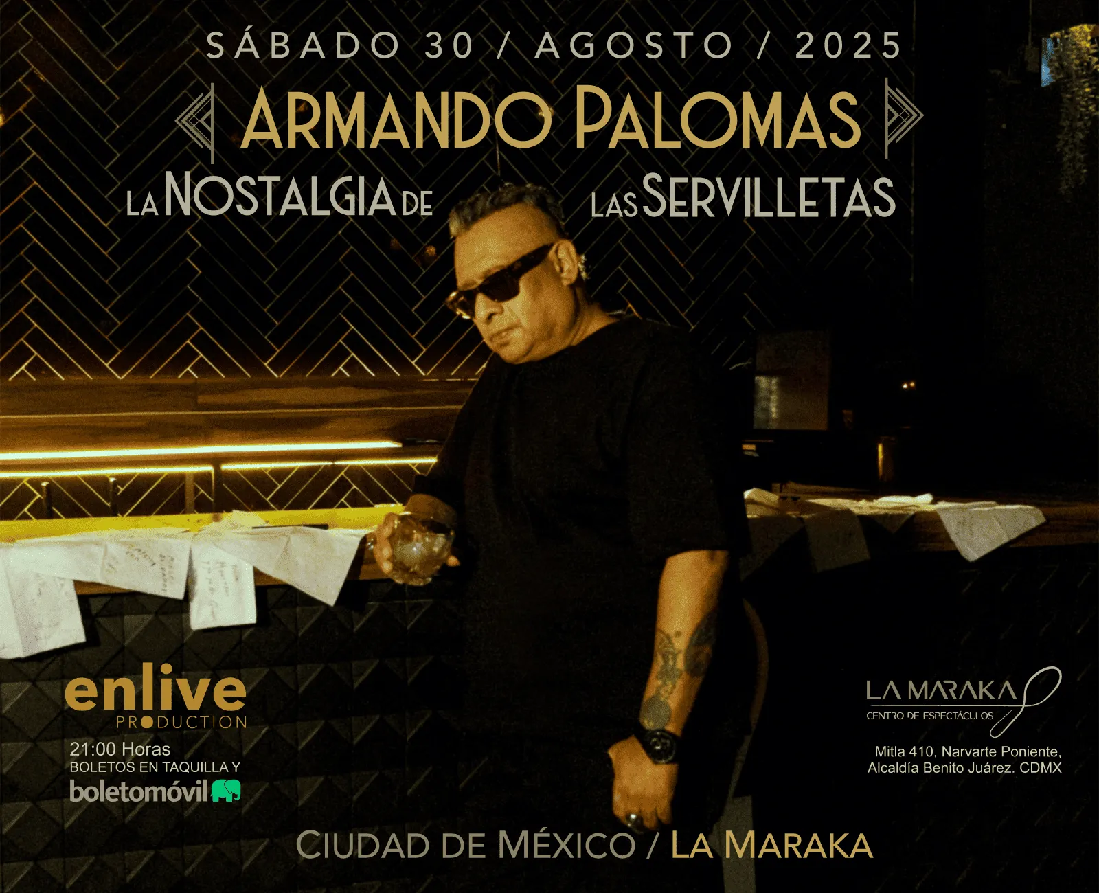 Boletomovil | Armando Palomas | La Nostalgia De Las Servilletas.