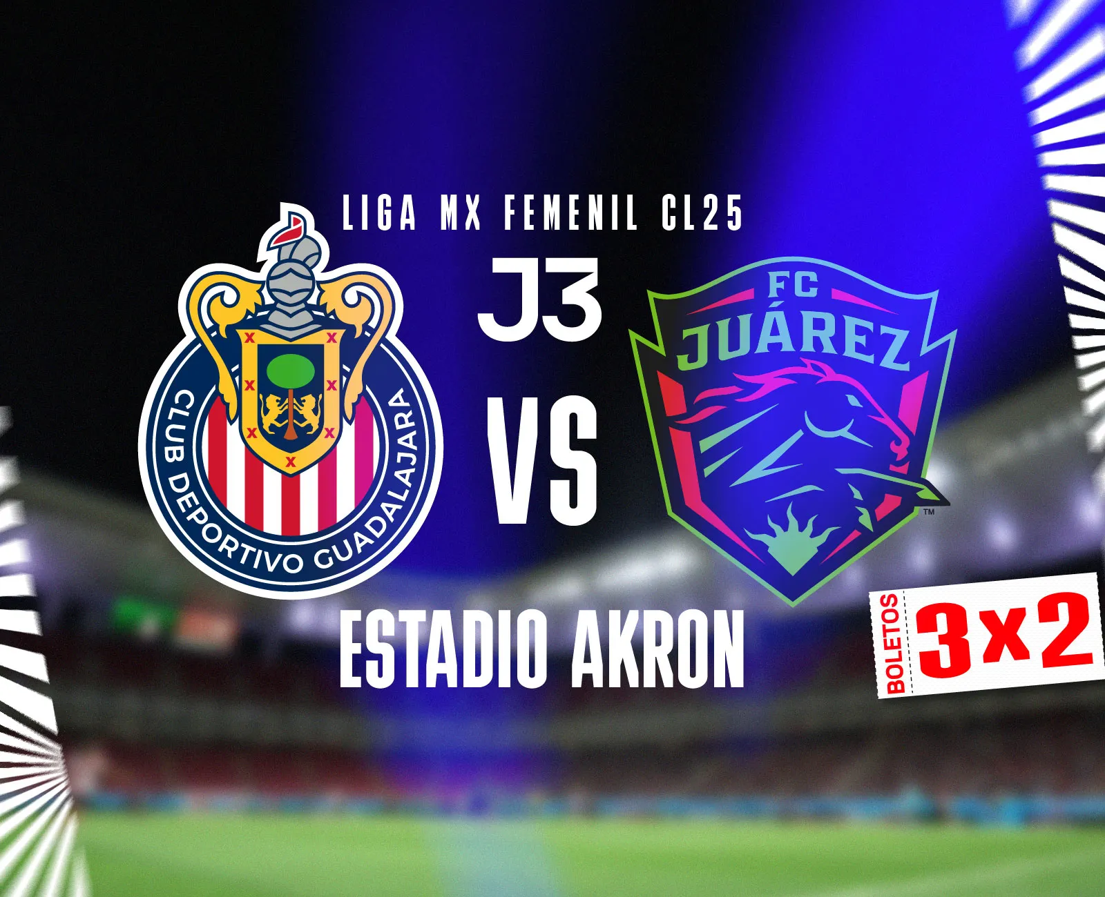Boletomovil | J3: Chivas vs Juárez FC Liga MX Femenil