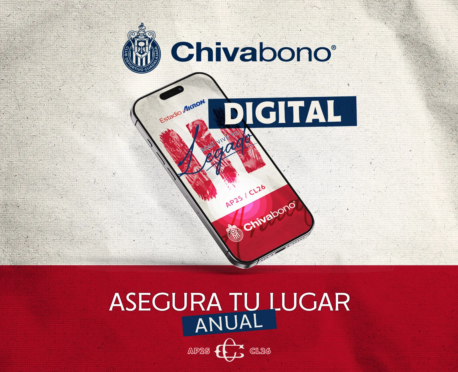 Boletomovil | Digital - Chivabono Anual AP25-CL26 - DIGITAL